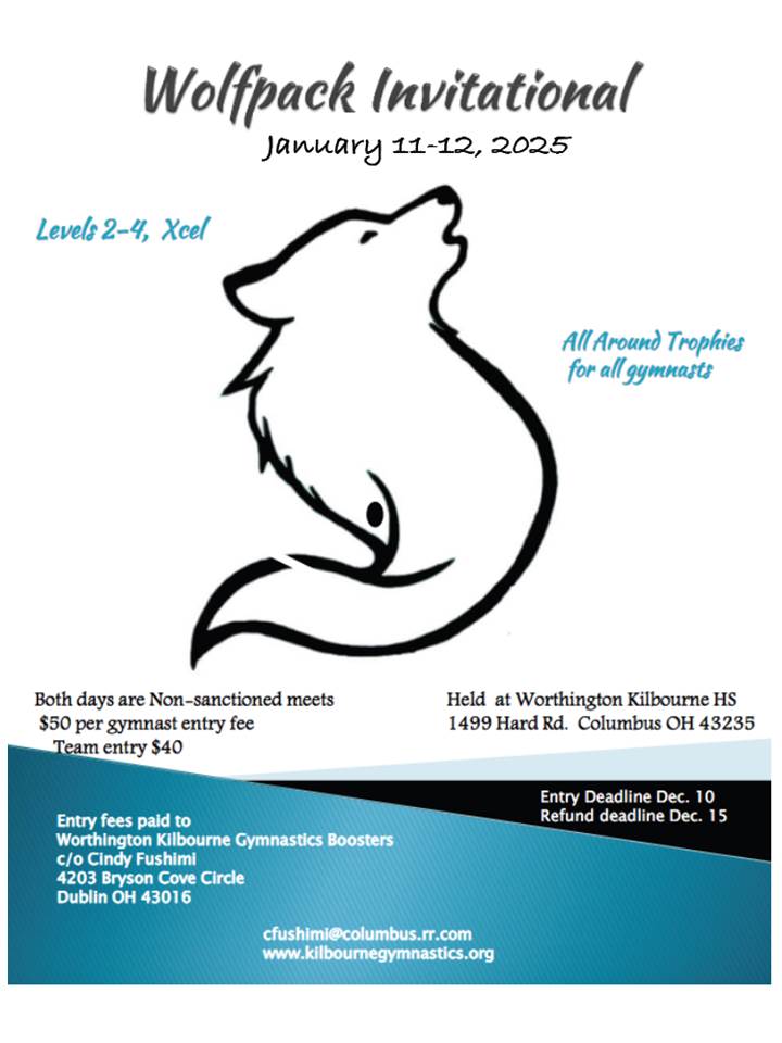 Wolfpack Invitational 2025 – Kilbourne Gymnastics